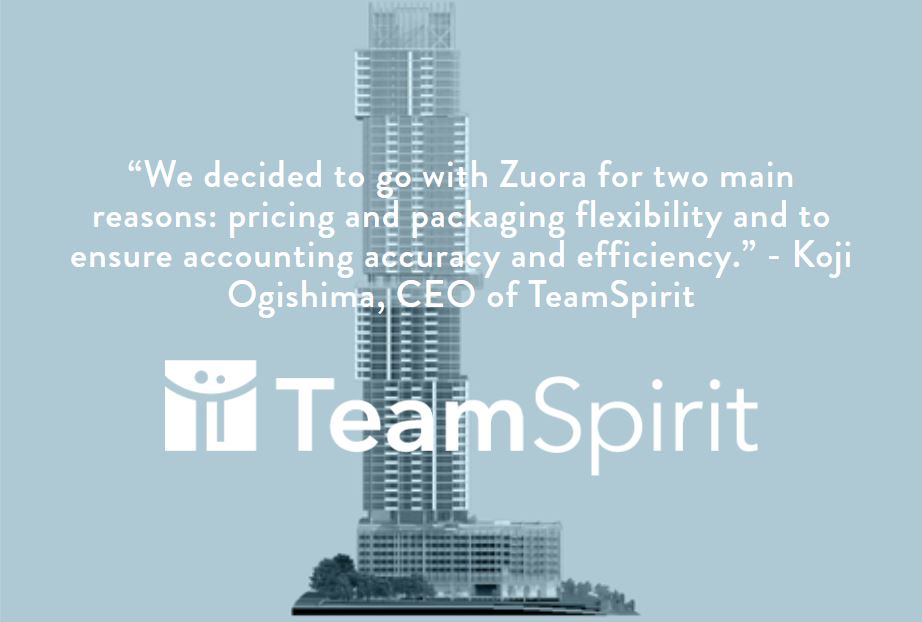 TeamSpirit, Inc. - Zuora