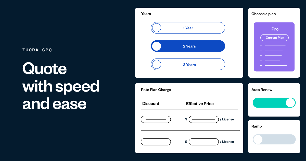 Zuora CPQ | Quoting Software for Subscription Businesses | Zuora