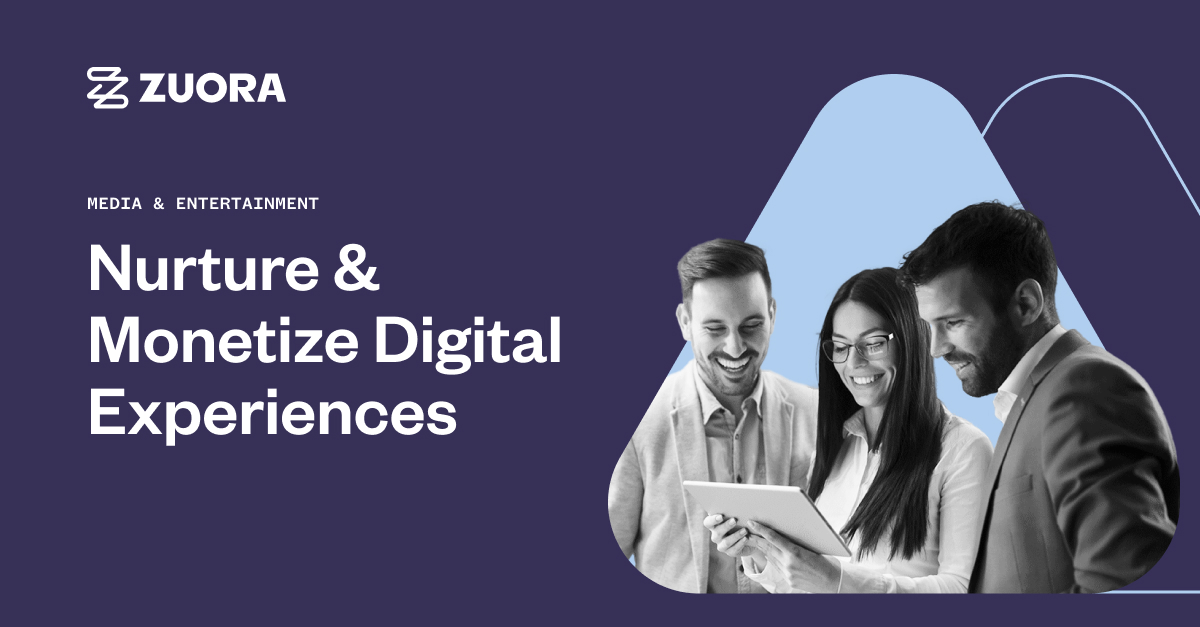 Monetization Platform for Media Companies | Zuora