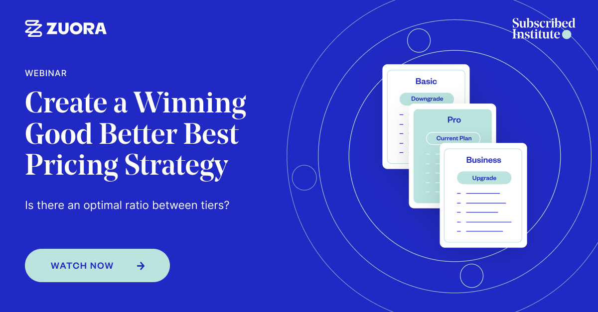 Create a Winning Good Better Best Pricing Strategy