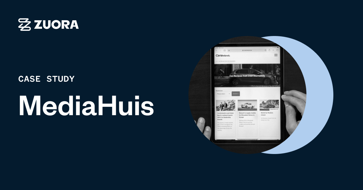 Case Study - MediaHuis - Zuora
