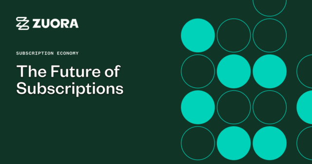 サブスクリプションの未来 - Zuora