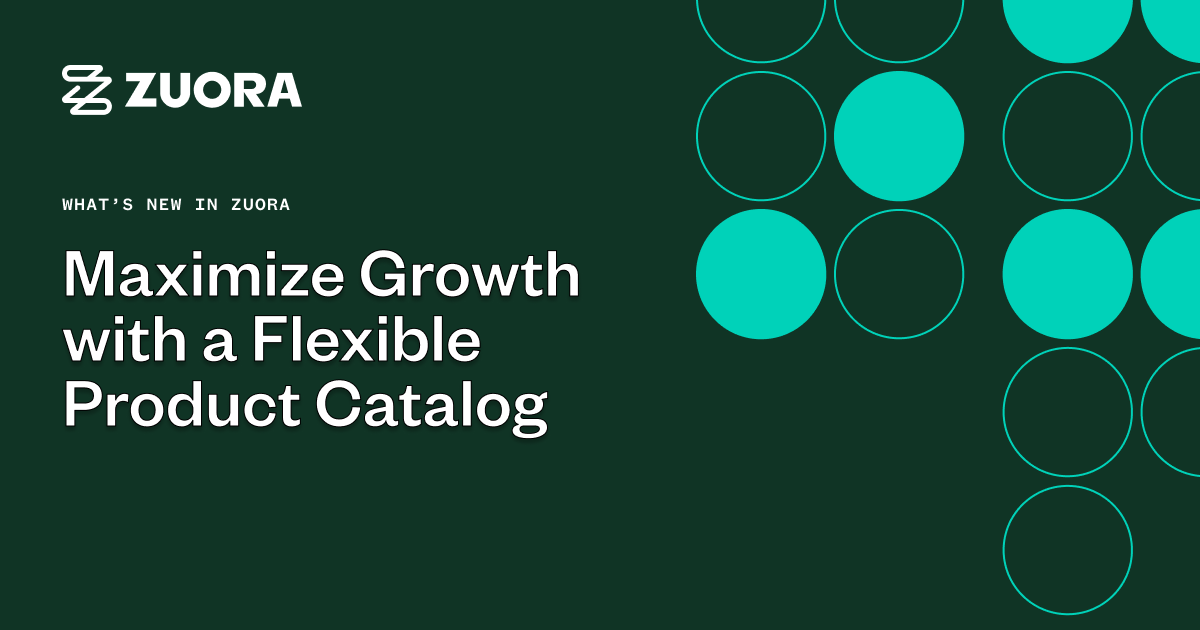 Maximize Growth with a Flexible Product Catalog