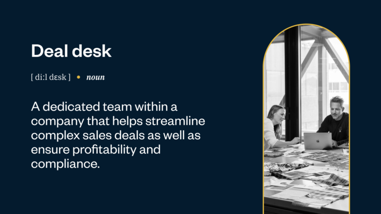 Deal desk explained: How does it help sales and finance? - Zuora