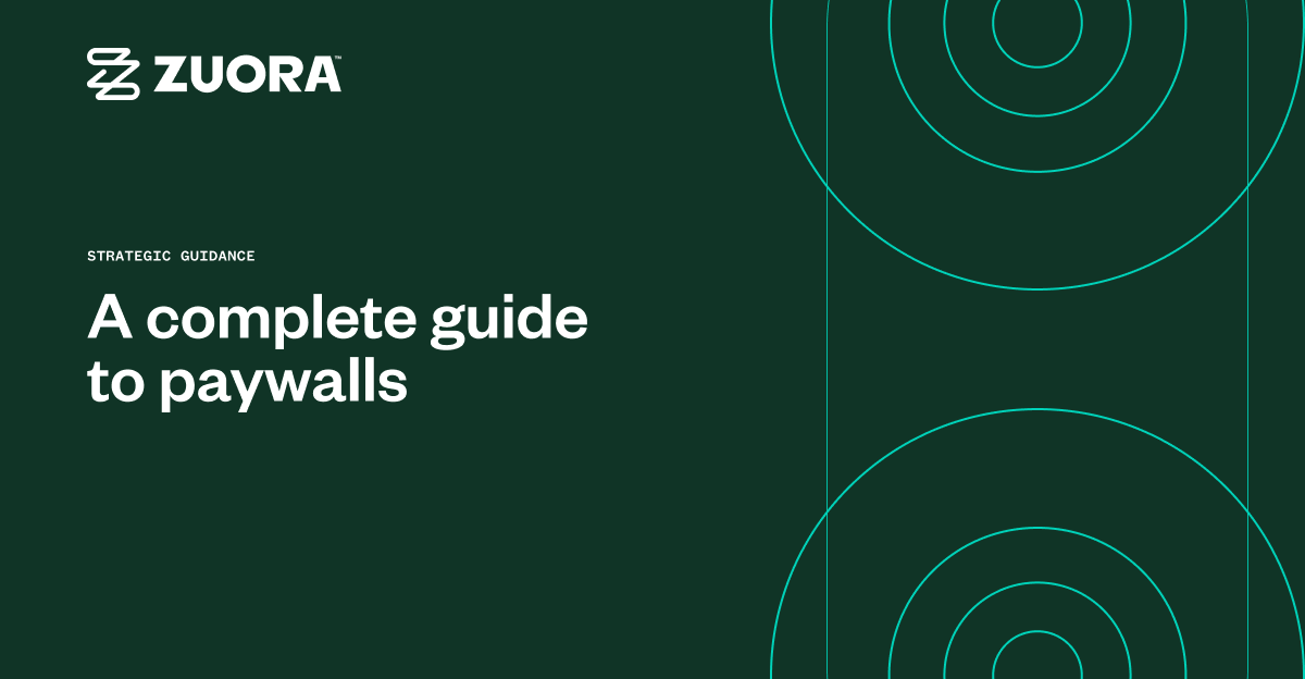 Paywalls: What are they and how to use them - Zuora