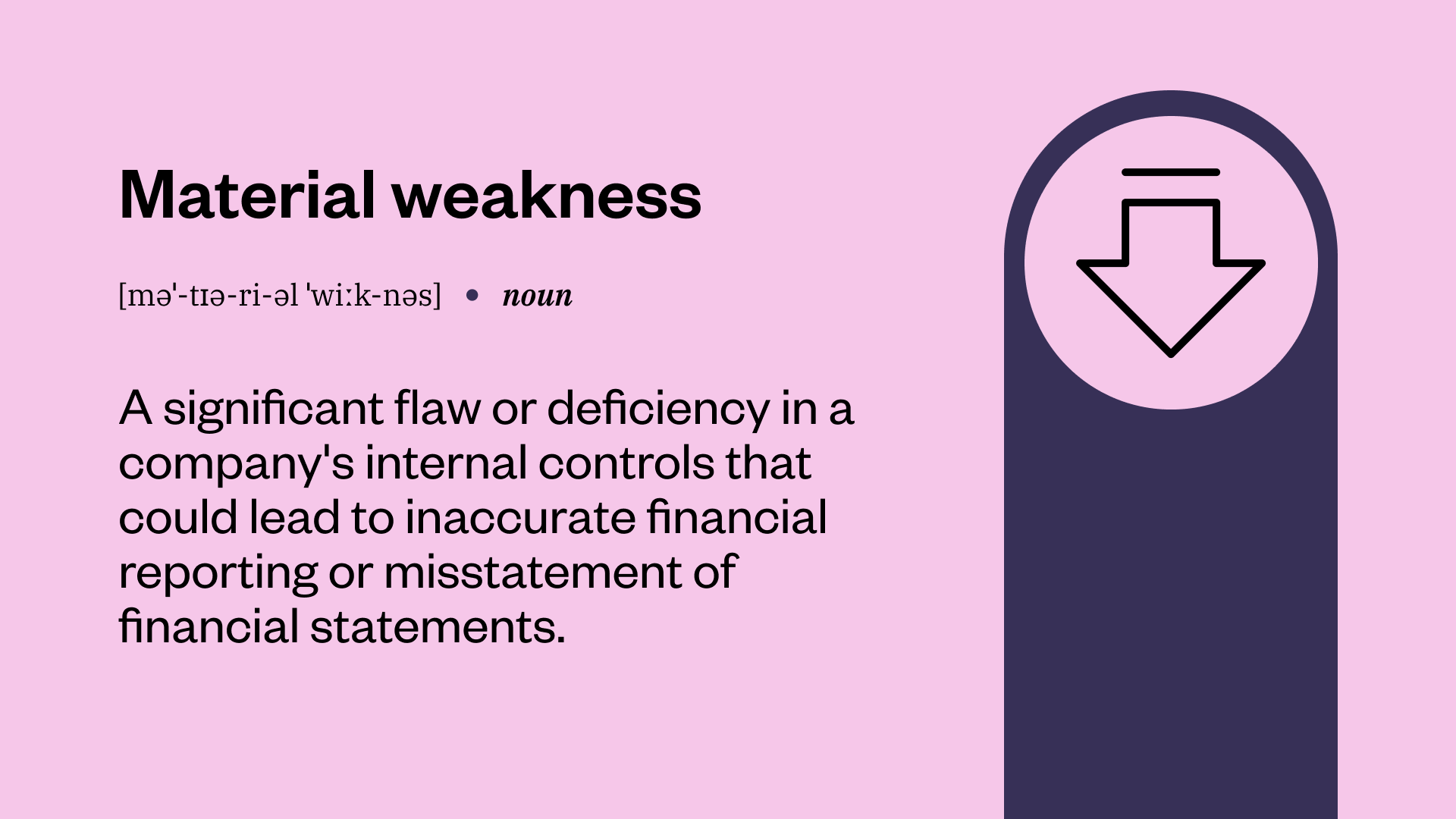 Material Weakness: What it is, how it effects finance, and examples - Zuora