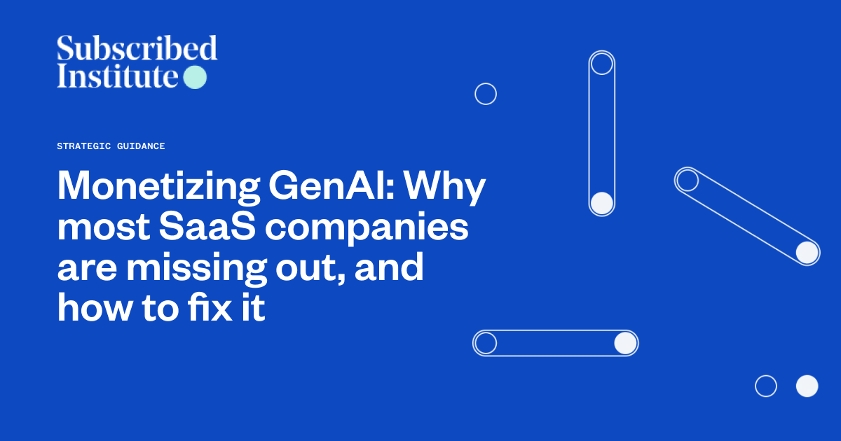 Monetizing Ai Why Saas Companies Are Missing Revenue Opportunities