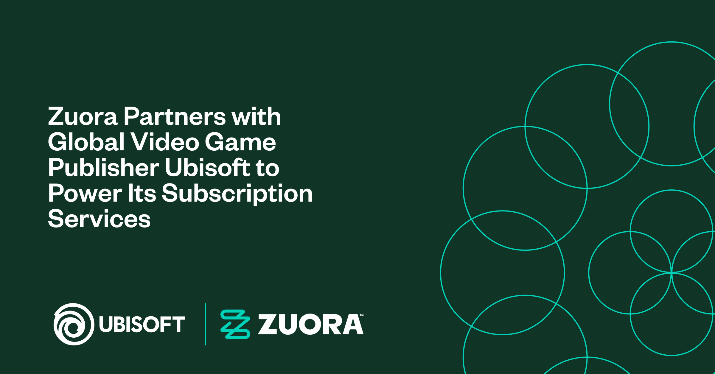 Zuora Partners with Global Video Game Publisher Ubisoft to Power Its Subscription Services - Zuora
