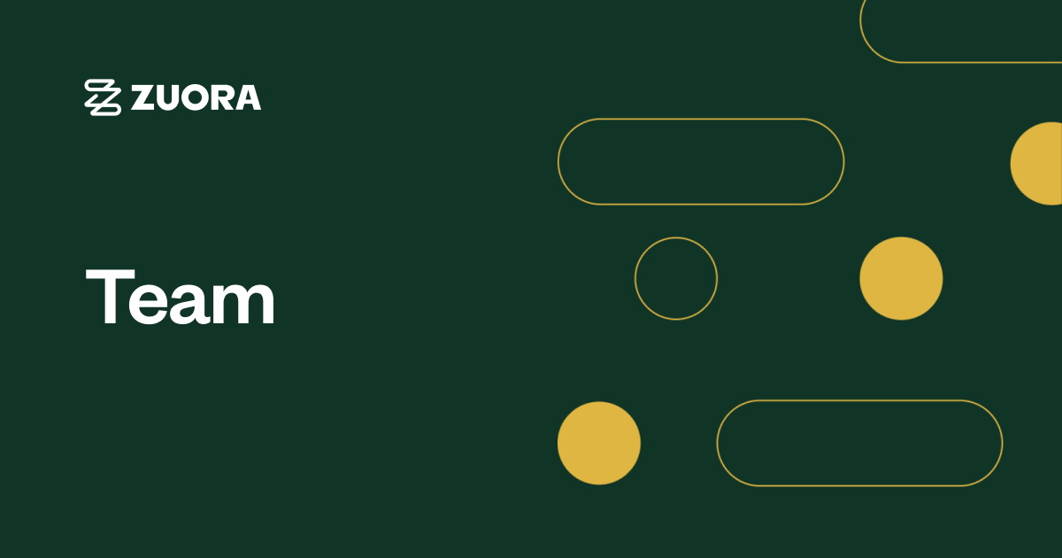 Team | Zuora
