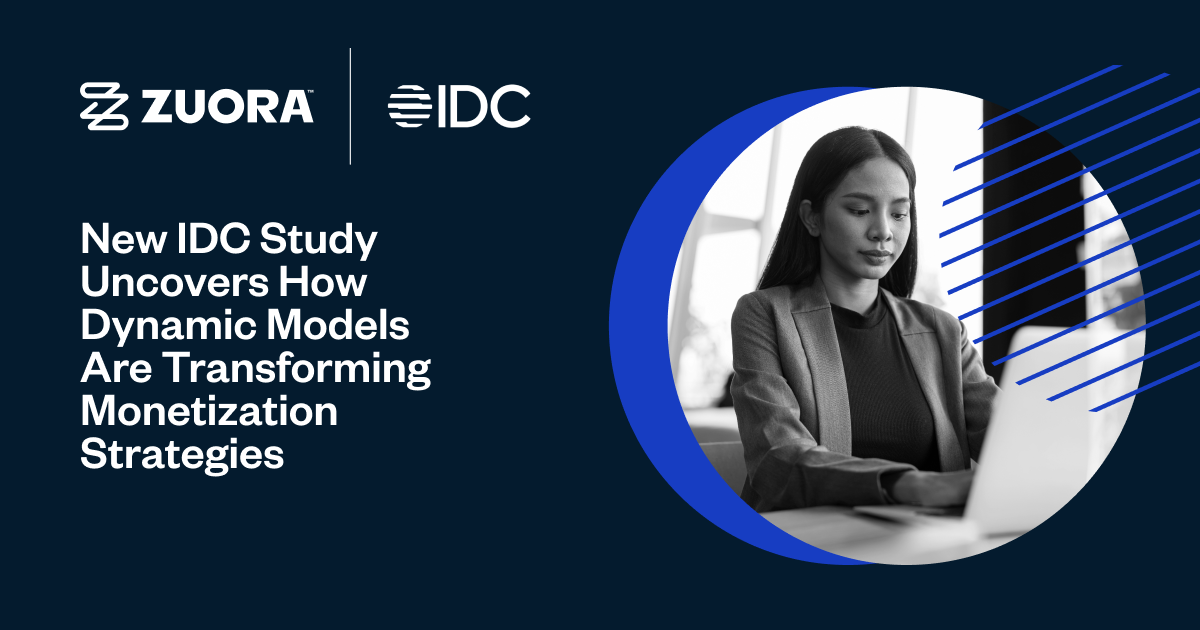 New IDC Study Uncovers How Dynamic Models Are Transforming Monetization ...