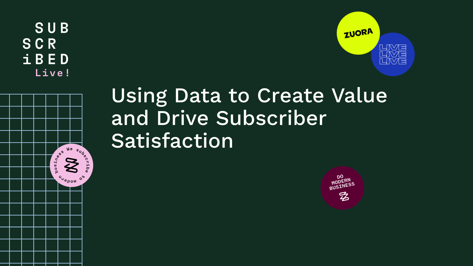 Using data to drive subscriber engagement - Zuora