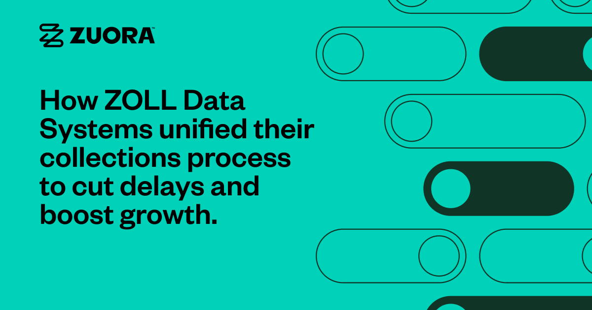 Customer Case Studies | ZOLL Data Systems - Zuora